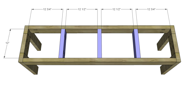West Elm Inspired Boerum Dining Table and Benches