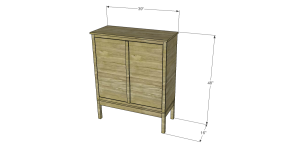A Beautiful and Easy Armoire to Build | Designs by Studio C