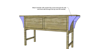 Build a Vintage Console with Drawers