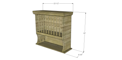 Free Plans to Build a Joss & Main Inspired Edison Cabinet