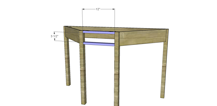 Build a Demilune Table with Straight Aprons | Designs by Studio C