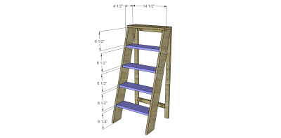 Build a World Market Inspired Davis Accent Ladder