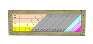 Build a Diagonal Slat Bench | Designs by Studio C