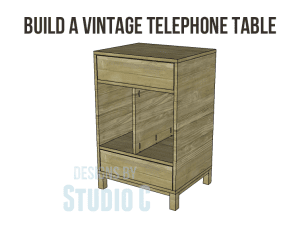 DIY Vintage Table Plans | Designs by Studio C