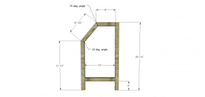 magazine rack end table plans