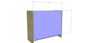 wide chest drawers plans