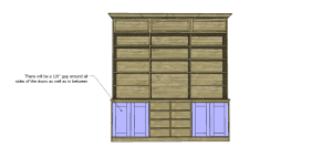 plans build large stately bookcase