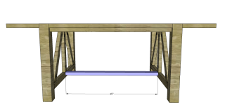 Castleton Dining Table Plans | Designs by Studio C