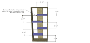 The Truman Shelving Unit Plans
