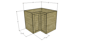 How to Build Corner Kitchen Cabinets