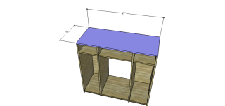 DIY Mini Fridge Cabinet Plans