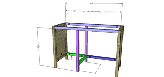 Build a Vintage Style Desk | Designs by Studio C