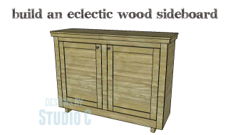 Build an Eclectic Wood Sideboard