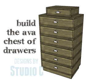 Build the Ava Chest of Drawers