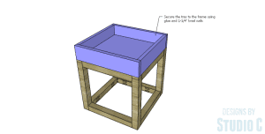DIY Plans to Build a Tray Side Table