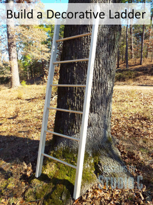 DIY Plans to Build a Decorative Ladder