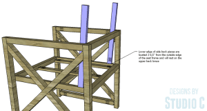 DIY Plans to Build an X Leg Chair