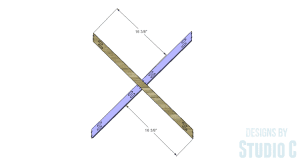 DIY Plans to Build an X Leg Chair