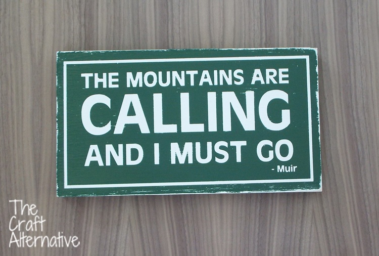 A Fabulous Wooden Sign Knock-Off