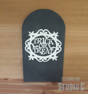 DIY Textured Wood Gravestone Signs | Designs by Studio C