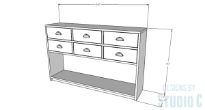 DIY Plans to Build a Storage Console Table | DbSC