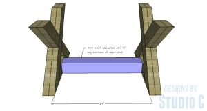 Build an X Leg Coffee Table