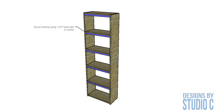 Easy to Build Storage Shelving