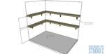 Easy to Build Open Chunky Shelving