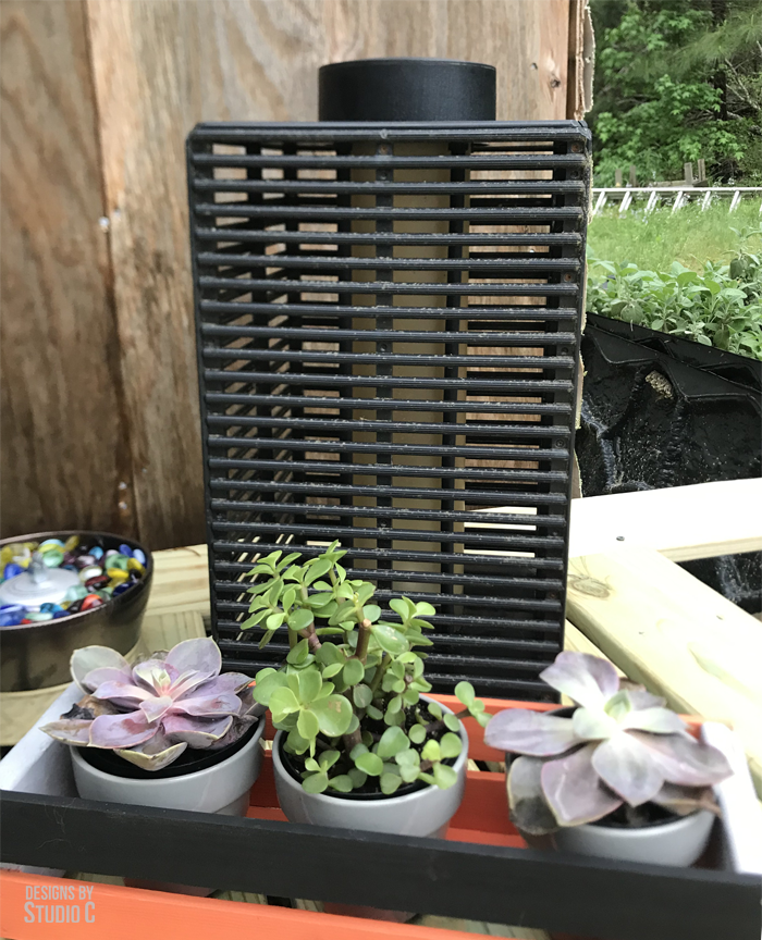 Repairing the Lens on a Solar Light