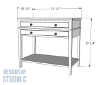 DIY Furniture Plans to Build a Grace Side Table Ballard Designs