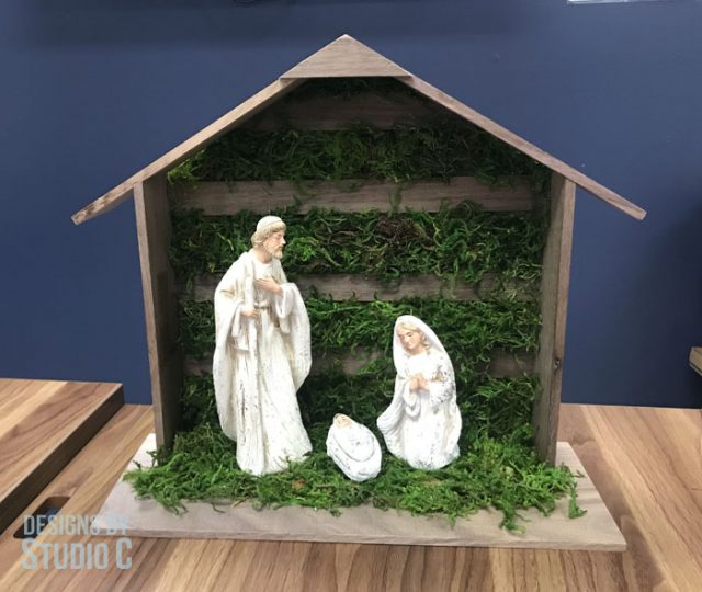 DIY Nativity Stable