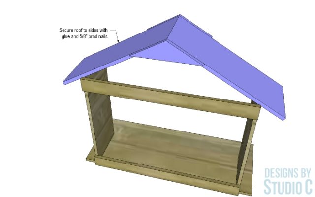 DIY Nativity Stable