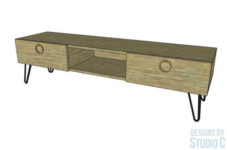 Plans to Build a Simple Media Stand