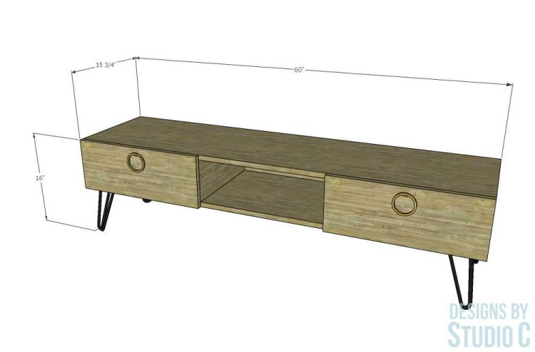 Plans to Build a Simple Media Stand