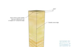 Traditional Angled Leg Barstool Frame