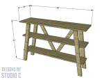 Build the Teagan Tiered Table | Designs by Studio C
