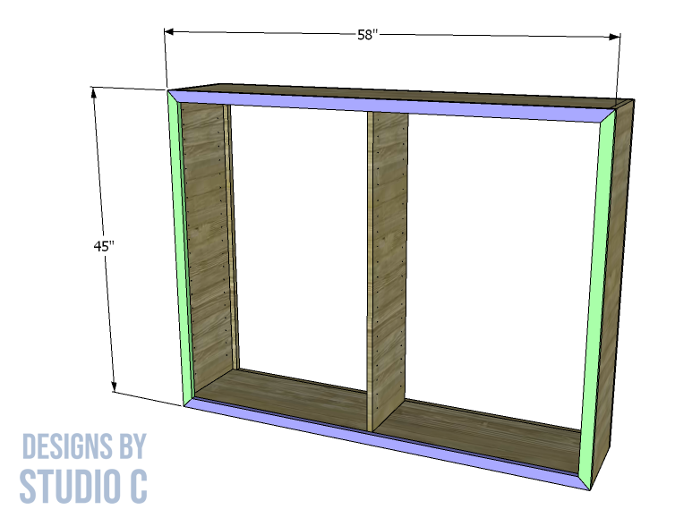Build a Folsom Console Bookcase