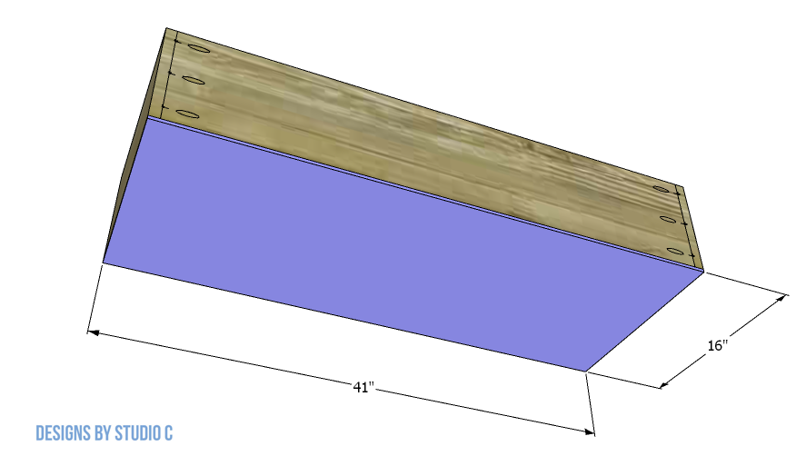 Build a Victoria Three Drawer Dresser