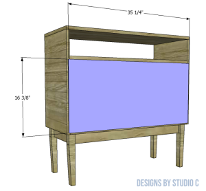 Build an Acorn Record Cabinet