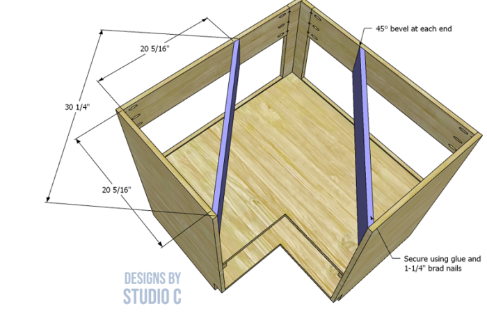 Build a Corner Base Cabinet With a Drawer