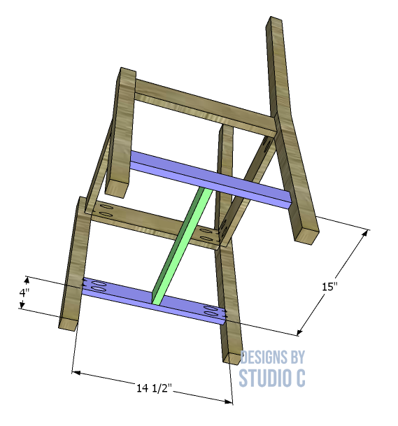 Plans to Build the McHenry Double X Chair