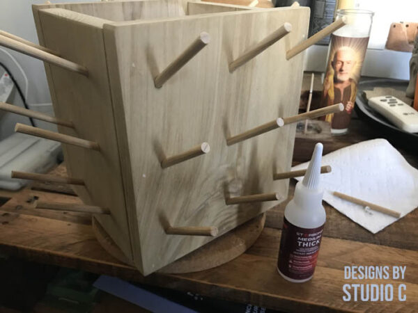 How to Make a Rotating Thread Stand