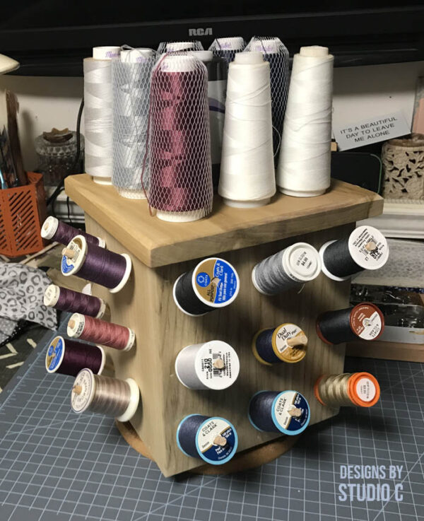 How to Make a Rotating Thread Stand